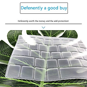 Keyboard Cover for Dell Gaming G15 5510 5515 5520 5521 5525 5530 5535, Inspiron 15 17 7706 7790 7791 7500 7501 7506 7590 7591 3501 3505 3502 5501 5502 5505 5508 5509 5584 5593 5593 5598, Vostro 15