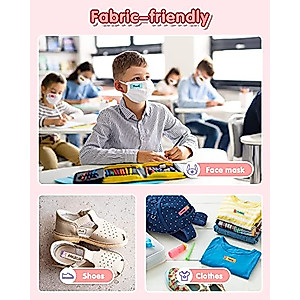 HPRT Label Maker Machine with 4 Tapes, H11 Bluetooth Cute Label Makers, Compatible with Android iOS Waterproof Multiple Templates for Home Organization Office Labeling Inkless