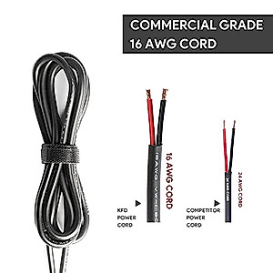 KFD Car Charger Cigarette Lighter DC Adapter for Jackery Portable Explorer 160/240/300/500/1000 Goal Zero Yeti/Anker/BLUETTI EB3A/EB70/EB70S/PAXCESS Rugged330/BALDR Power Station Power Supply Cord