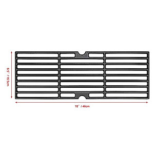 Utheer Grill Grates Replacement 18 Inch for Charbroil Performance 2 Burner 463625217 463673519 463625219 463673017 463673517 Performance 300 2-Burner Cabinet Liquid Propane Gas Grill Models