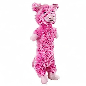 Outward Hound by Charming Pet Lil' Dudes Pig Plush Squeaky Dog Toy