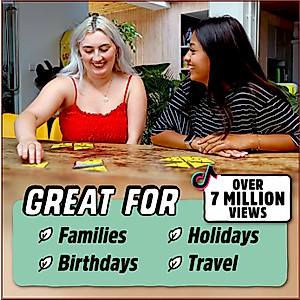 Big Potato P for Pizza: Build a Giant Pizza Slice Before Anyone Else Family Word Travel Game Great for Adults and Kids | Perfect for Vacations and Camping