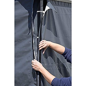 ARROW, Fabric Enclosure Kit for 12 x 20-ft Arrow Carports (Metal carport not included)