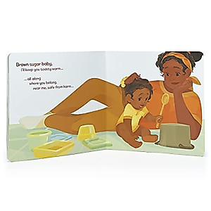 Brown Sugar Baby Board Book - Beautiful Story for Mothers and Newborns, Ages 0-3