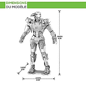 Metal Earth Marvel War Machine 3D Metal Model Kit Fascinations