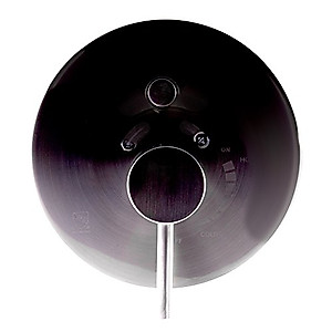 ALFI brand AB1701-BN Brushed Nickel Pressure Balanced Round Shower Mixer with Diverter, 7.88" L x 7.88" W x 3" H