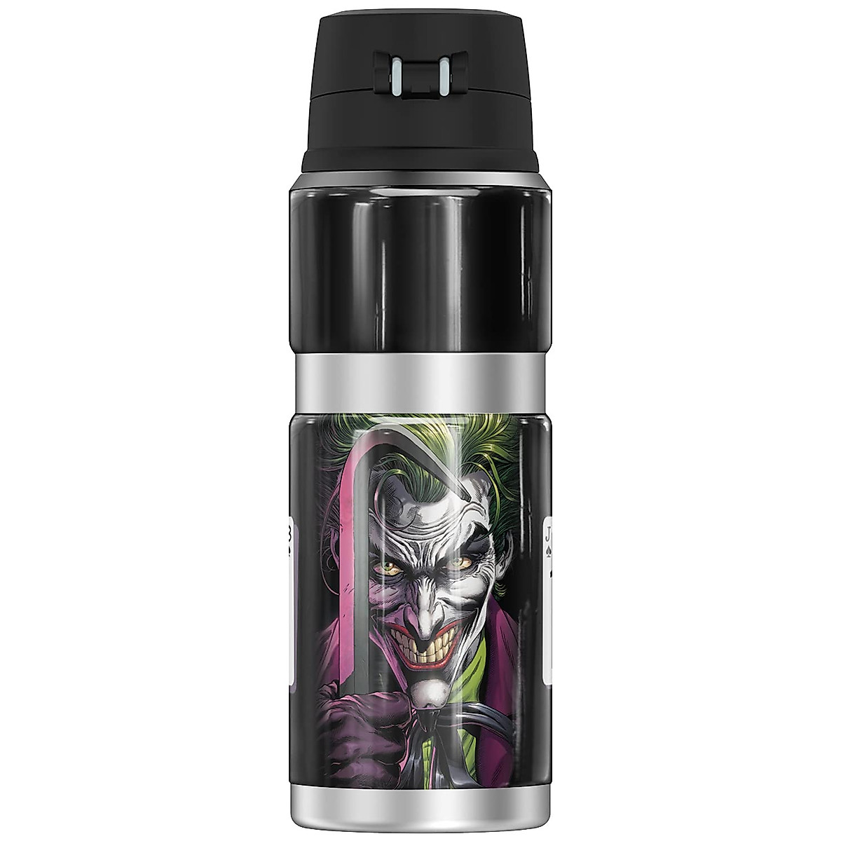 Batman Batman vs Joker THERMOS STAINLESS KING Stainless Steel Drink Bottle, Vacuum insulated & Double Wall, 24oz