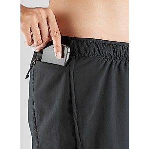 Salomon Women's Agile Running Shorts, Black, XS