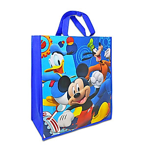 Mickey Fleece Throw Blanket and Tote Set for Kids and Teens - Bundle with Mickey Blanket, Tote, Stickers, and More for Boys & Girls (Size 40" x 50")