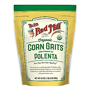 Bob's Red Mill Organic Corn Grits/, Oz polenta 24 Ounce