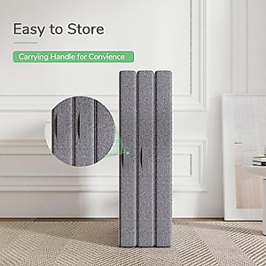 Novilla Tri Fold Mattress Full, 4 Inch Memory Foam Foding Mattress,Portable Mattress with Breathable Mesh Sides for Yoga, Camping, RV,Foldable Mattress,CertiPUR-US Certified,Full Size