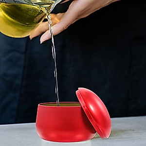 Sewroro 12pcs Candle Jar Candle Making Container Iron Candle Tins Belly Candle Tins Metal Candle Container DIY Scented Candle Tins Small Tin Cans Cream Jar Candle Making Jars Tin Jar