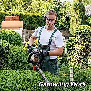 KAYGO Work Gloves For Men, KG125M Mechanic Utility Work Gloves for All Purpose, Excellent Grip, Heavy Duty, Improved Dexterity, Touch Screen,Medium