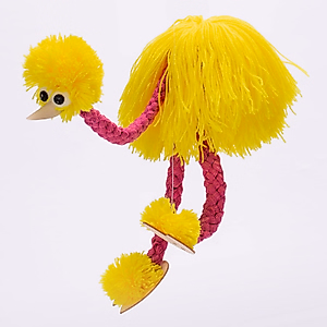 String Puppets,Ostrich Marionettes String Puppets,Bird Puppet with Strings Walking Puppet On Strings Stuffed Plush Parent-Child Interactive Puppets Educational Toys Dolls for Children Kids