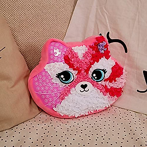 ORB Kitten Plushcraft Pillow, One Size (Pack of 1), Multi