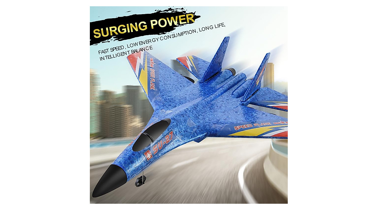 RC Plane - Ready to Fly Su-27 for Beginners