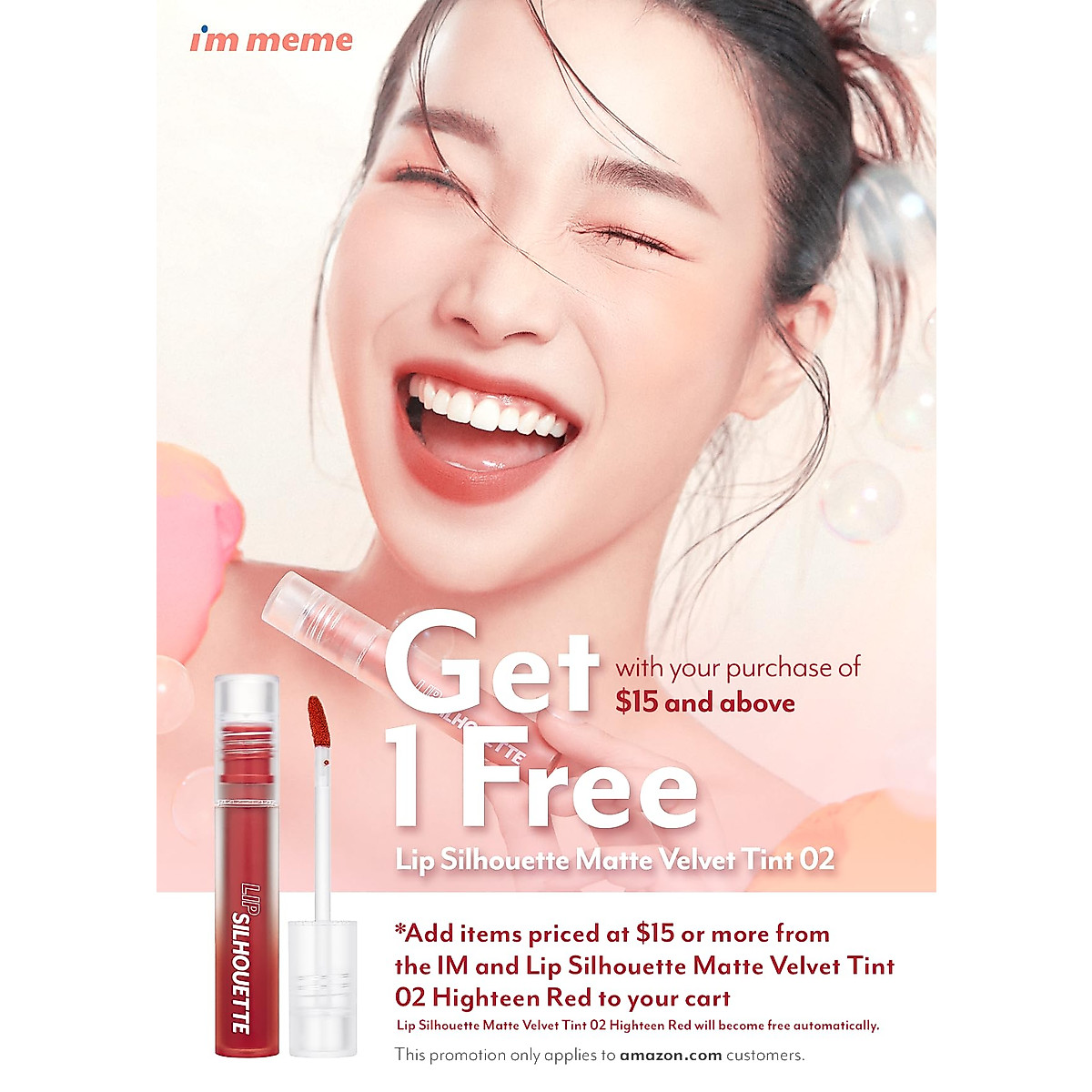 I'm Meme Palette - Afternoon Tea Blusher | Fruit Flavor for Cheek, Soft Pink, Peach, Lavender, 3 Shades Palette, Matte Powder Blush for Face & Cheeks, For All Skin Tones, 0.4oz