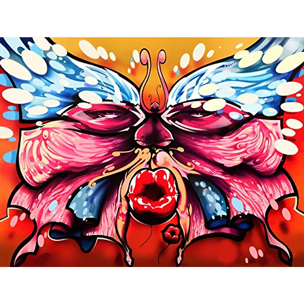 Butterfly Affect by Erni Vales of EVLworld Limited Edition Museum Grade Art Print on Aluminum Metal
