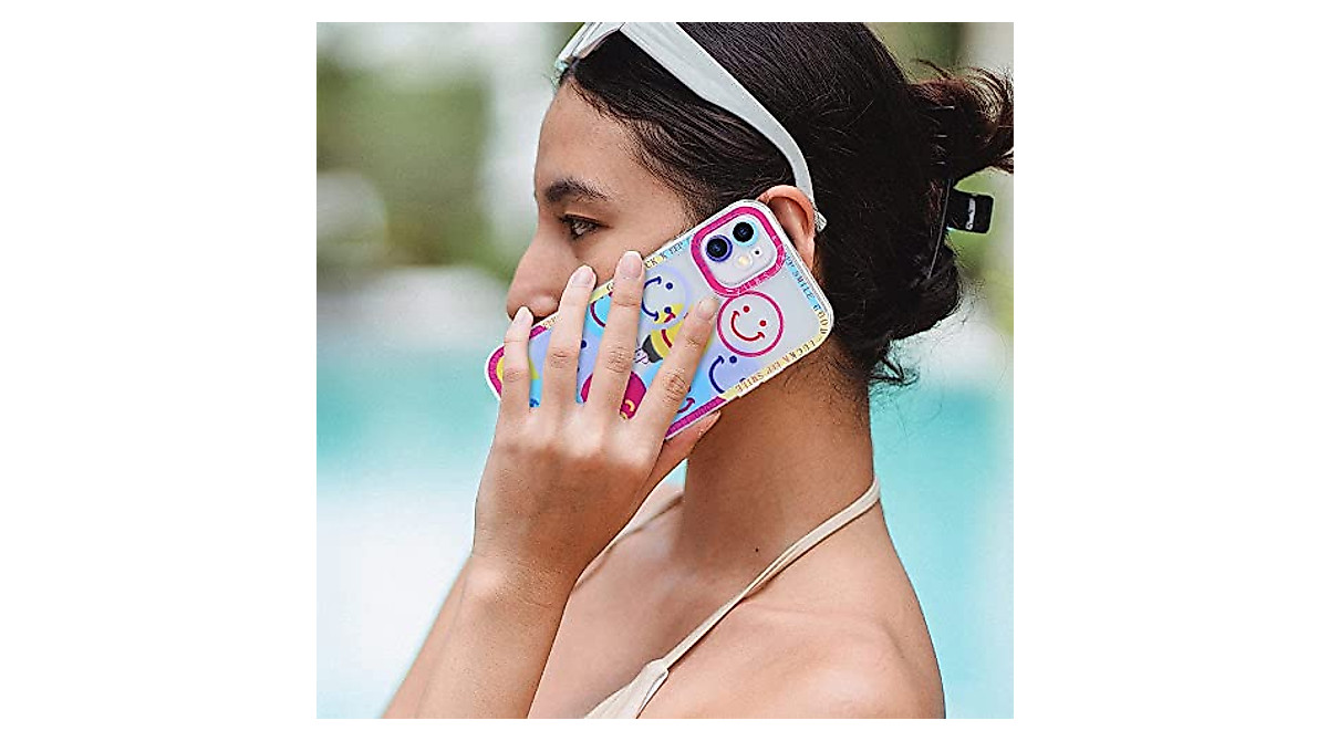 Yebowe Cute Smiley Face Case for iPhone 11 - 3 in 1
