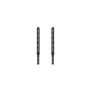QualGear Durable Universal Sound Bar Bracket for Sound Bars Upto 15Kg/33lbs, Black (Qg-Sb-001-Blk)