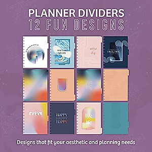 Happy Planner 2023 Daily Planner and Calendar, 12-Month Daily, Weekly, and Monthly Planner, January 2023–December 2023, Vertical Planner, Happy + Mod Theme, Big Size, 8 1/2 Inches by 11 Inches
