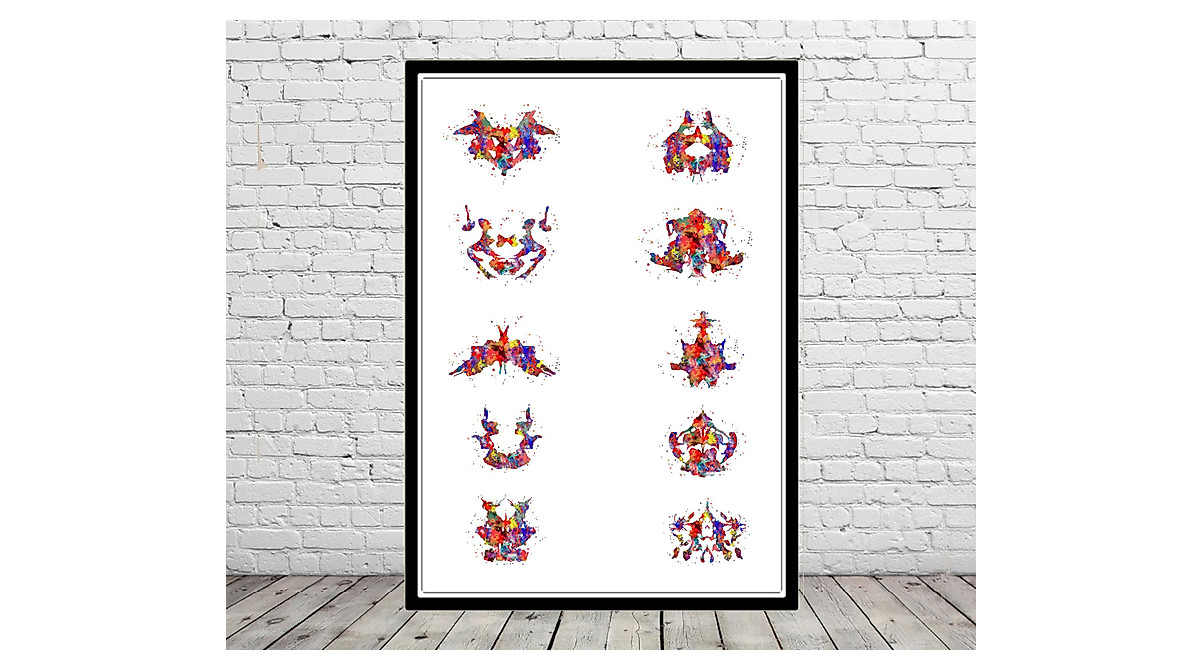Poster Of Rorschach Collection inkblot tests Rorschach inkblot test ...
