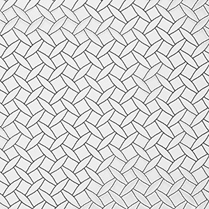 Travelon Set of 7 Packing Envelopes, Clear with Black Trim, Assorted Sizes