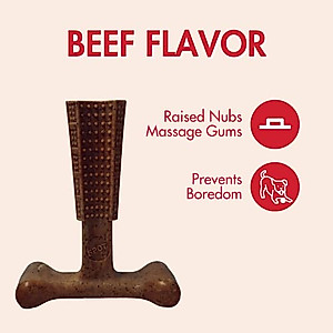 SPOT by Ethical Products 4 in Bambone Plus Easy Grip Peanut Butter, Beef & Chicken Dog Chew Bundle - Bamboo & Nylon Anti Anxiety Bone for Aggressive Chewers & Dental Health for Dogs - Small (4 Pack)