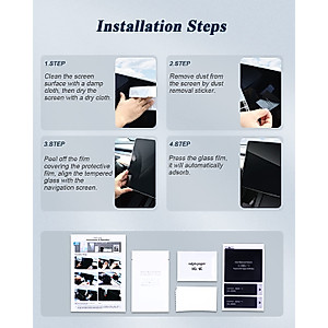 BIBIBO for 2023 Toyota Tacoma Screen Protector for 2020 2021 2022 2023 Toyota Tacoma (SR5 /Trail Special Edition/ TRD Sport /TRD Off-Road/ Limited/ TRD Pro) 8 Inch Navigation Display, Tacoma 2023