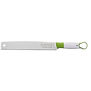 Crisp Melon Knife, White/Green