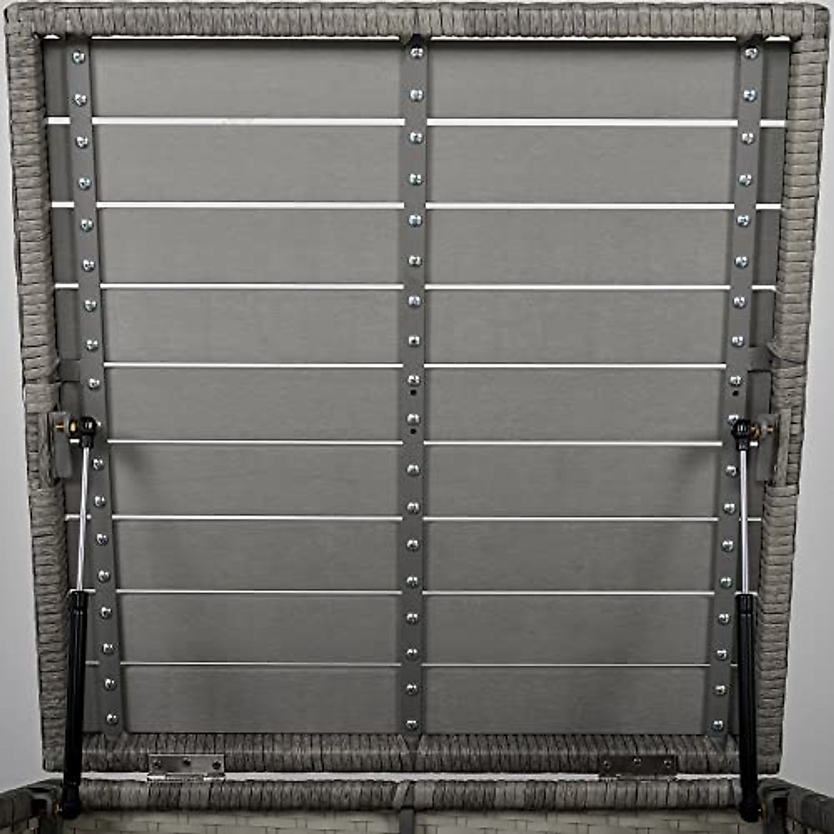 Outsunny 4-Piece PE Rattan Wicker Outdoor Sofa Sets with Washable Comfort Cushions, Steel Frame, & Modern Design Furniture Set, Grey