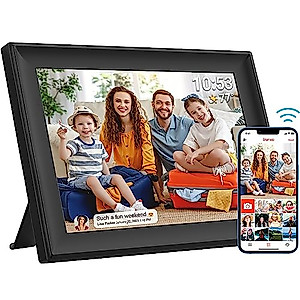 32GB FRAMEO 10.1 Inch Smart WiFi Digital Photo Frame 1280x800 HD IPS LCD Touch Screen, Auto-Rotate, Motion Sensor, Built in 32GB Memory, Share Moments Instantly via Frameo App from Anywhere