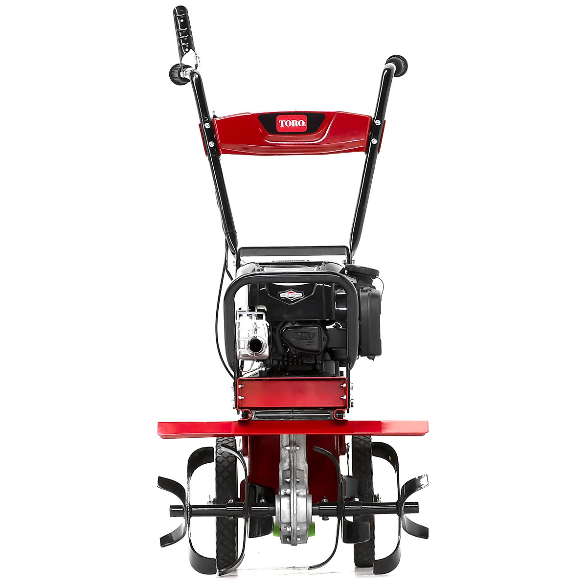Toro Full Size Front Tine Tiller, 163cc Briggs & Stratton 4-Cycle Engine, Adjustable Tilling Width Up to 21", Variable Wheel Settings, Model Number: 58602