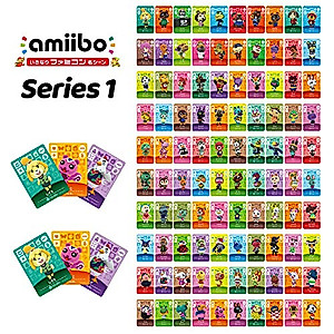 Animal Crossing Amiibo Card Set Work for Switch NS 3DS Games Series 1~4 Animals Crossing Magic Box Pink