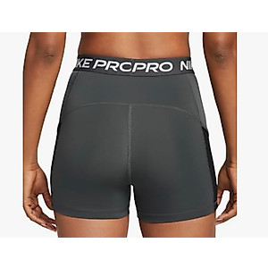 Nike Pro Women's High-Waisted 3" Training Shorts with Pockets (US, Alpha, X-Small, Regular, Regular)