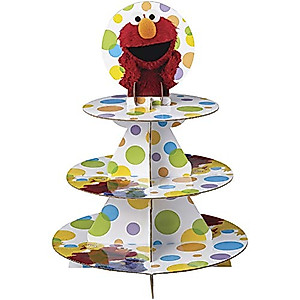 Wilton Sesame Street Cupcake Tower, Multicolor