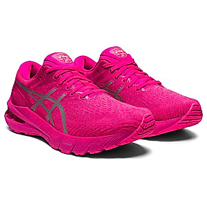 ASICS Women's GT-2000 10 LITE-Show Running Shoe, 8, LITE-Show/Pink GLO
