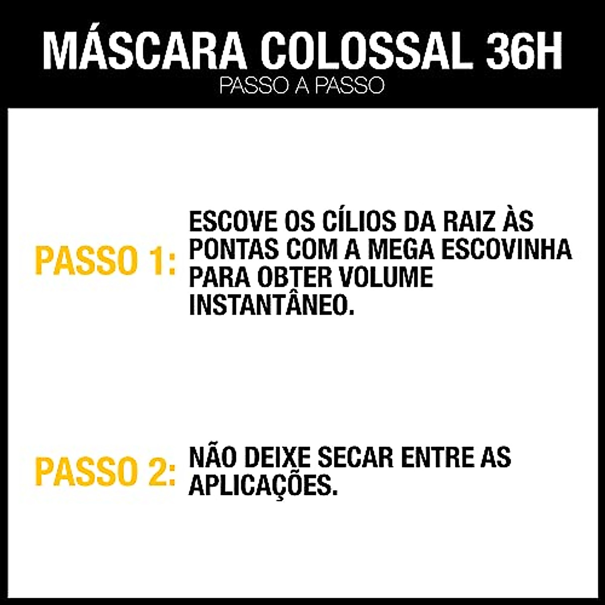 Maybelline Volum' Express Colossal Waterproof Mascara Makeup , Very Black, 1 Count