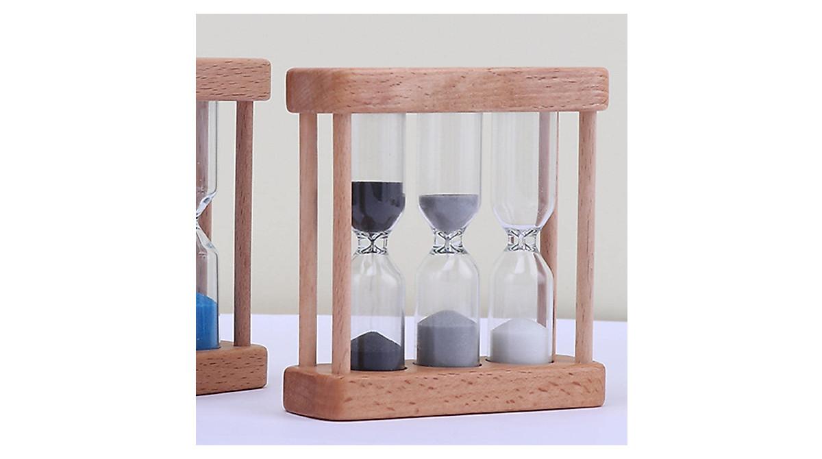MagiDeal Wooden Sand Timer - Stylish & Functional Decor
