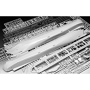 Revell RV05199 1:400-Queen Mary 2 Platinum Edition Plastic Model kit, Multicolour, 1/400