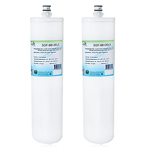 Swift Green Filters SGF-8812ELX Compatible Water Filter for BGC-3200,CELFXL-1M,CFS8812-ELX,5601205, (2 Pack),Made in USA