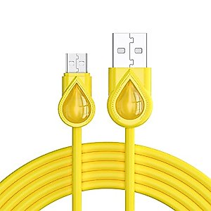 BGNTBUK Extension Cord 1m 3A Silicone Data Cable Mobile Phone Color Fast Charging Line Liquid Soft Plastic Flash Charging Cable Dc97-16782a