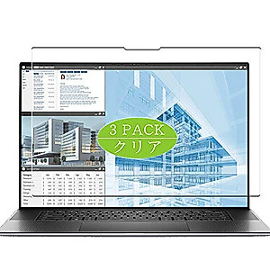 Synvy [3 Pack] Screen Protector, Compatible with Dell Precision 5000 5750 Workstation 17" TPU Film Protectors [Not Tempered Glass]