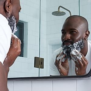 Cremo Cedar Forest All-In-One Beard and Face Wash, Specifically Designed To Clean Coarse Facial Hair, 6 Fluid Oz