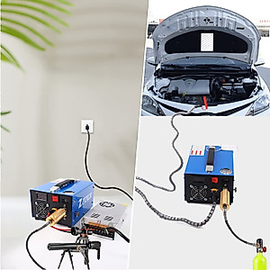 PCP Air Compressor, 4500Psi/30Mpa Oil/Water-Free High Pressure Air Compressor Pump.