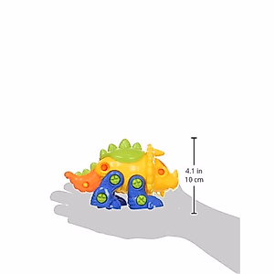 Dimple Dinosaur Take Apart STEM Toy Set for Kids (106 Pieces) Pack of 3 Educational Construction Engineering Building Playset, Build Your Own Dino Toys, for Boys Girls Toddlers