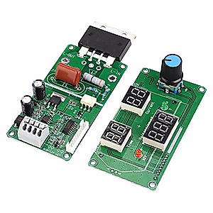 Spot Welder Controller, Spot Welder Time Control Module, Digital Display Controller Board(9-12VAC, 40A, 100A)(100A)