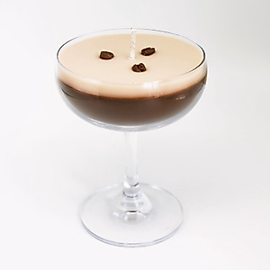 Poranlem Espresso Martini Candle for Women Coffee Lovers 7.5 oz 220ml 100% Soy Wax Home Scented Aromatherapy Candles Birthday Gift Valentine Christmas Room Decor