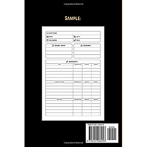 All My Soap Making Shit: Soap Making Recipe Log Book, Soapmakers Journal Planner & Soaper's Notebook Logbook for Writing & Recording Your Homemade Soap Maker Projects - Gift for Soapmakers Adults