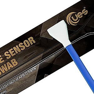 UES DSLR Camera Sensor and Lens Cleaning Travel Kit: APS-C Sensor Cleaning Swab, Cleaner, Air Blower, Microfiber Cloth, Lens Cleaning Pen, Lens Paper